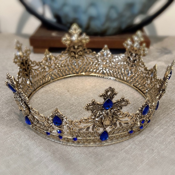 Accessories | Vintage Wedding King Crown For Groomsmen Masquerade Ball ...